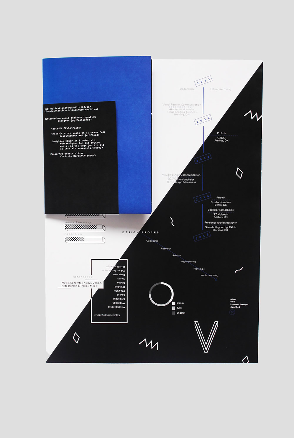 Looking for a job : Christin Berger - Formagramma